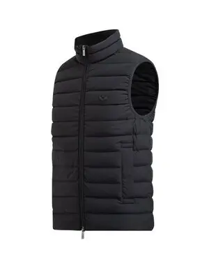 Emporio Armani Logo Patch Padded Gilet