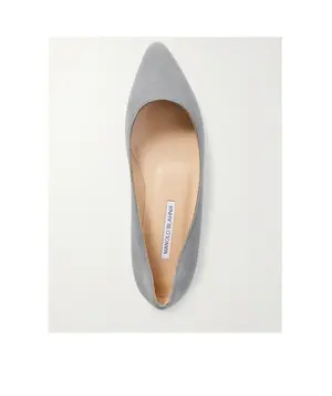 Manolo Blahnik Pointed Toe Ballet Flats