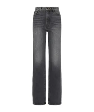 Khaite Danielle Straight Leg Jeans - Black