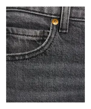 Khaite Danielle Straight Leg Jeans - Black