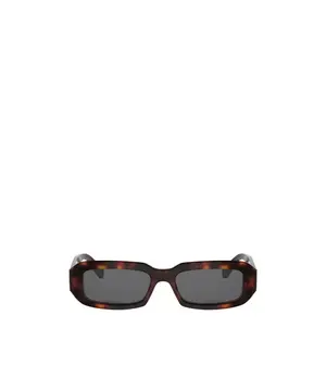 Celine Full Rim Rectangular Sunglasses - Gray