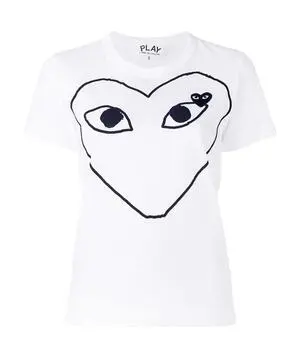 Junya Watanabe Logo Printed T-shirt - White