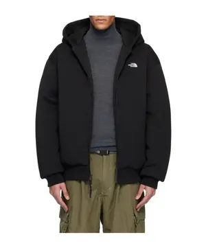 The North Face Leather Pack Hooded Casual Jacket