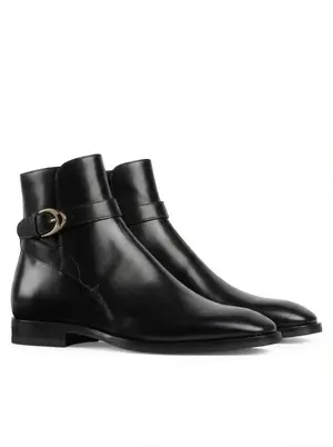 Gucci Buckled Ankle Boots