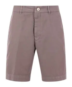 Brunello Cucinelli Button Detailed Shorts For Men