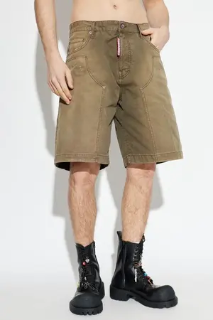 Dsquared2 Garment Dyed Carpenter Shorts