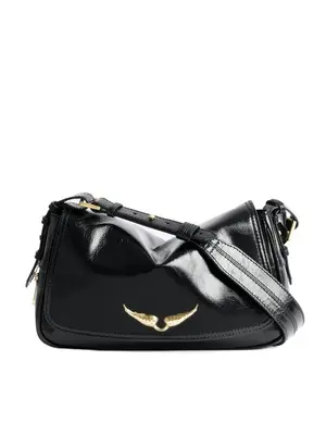 Zadig&Voltaire Le Zouzou Vintage Patent Bag - Black