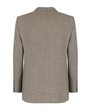 TOM FORD Double-breasted Blazer - Gray