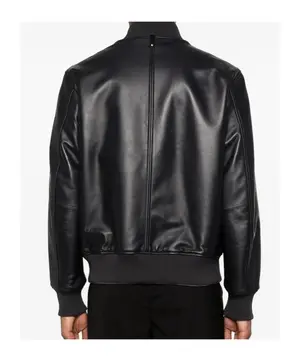 Mackage Leather Bomber Jacket