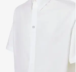 Fendi Ff Plaque Short Sleeved Shirt