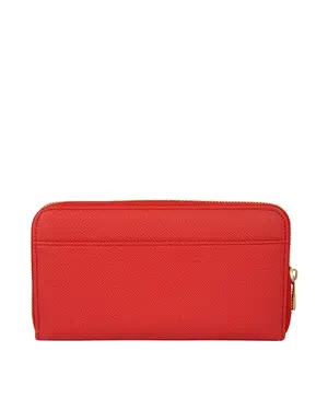 Dolce & Gabbana Logo Details Wallet - Red