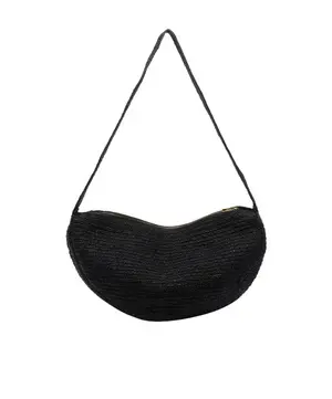 IBELIV Clip Zipped Shoulder Bag - Black