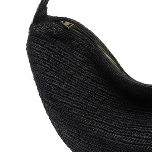 IBELIV Clip Zipped Shoulder Bag - Black