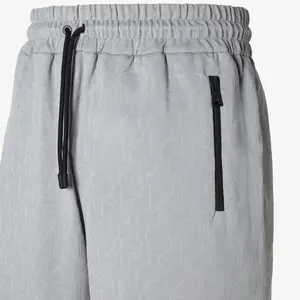 Fendi Zip-pocket Jacquard Shorts