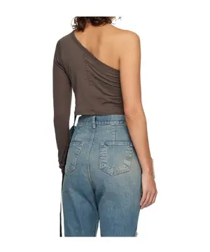 Rick Owens Asymmetrical One-shoulder T-shirt