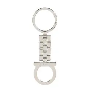 FERRAGAMO Logo Keychain - Nude