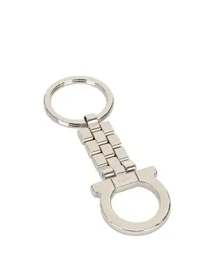 FERRAGAMO Logo Keychain - Nude
