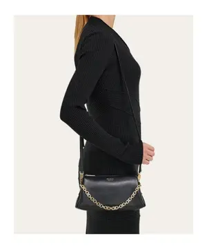 FERRAGAMO Mini Bag With Chain Strap - Black