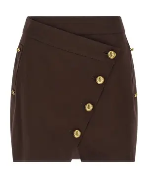 Elisabetta Franchi Button Detailed Skirts