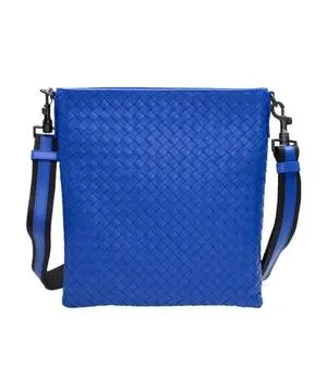 Bottega Veneta Woven Satchel With Zipper Closure