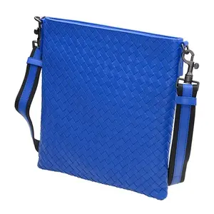 Bottega Veneta Woven Satchel With Zipper Closure