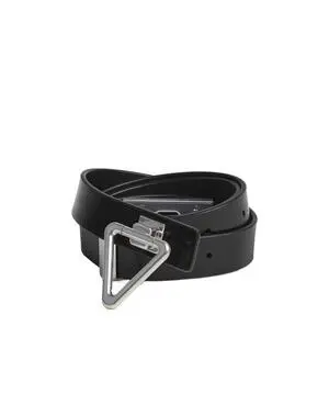 Bottega Veneta Point Lock Belt - Black