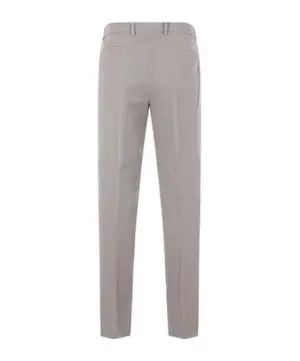 Brunello Cucinelli Leisure-fit Pleated Gabardine Trousers - Gray