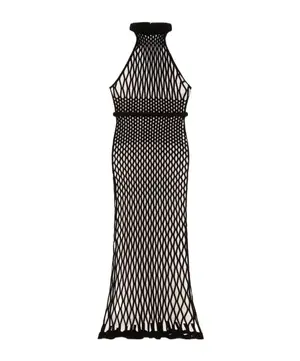 Givenchy Halterneck Sheer Maxi Dress