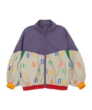 BOBO CHOSES Long Sleeve Jacket With Stand Collar