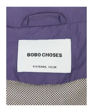 BOBO CHOSES Long Sleeve Jacket With Stand Collar