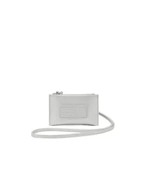 MAISON MARGIELA Numeric-logo Zipped Wallet - Silver