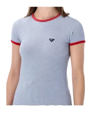 Prada Crewneck Striped T-shirt
