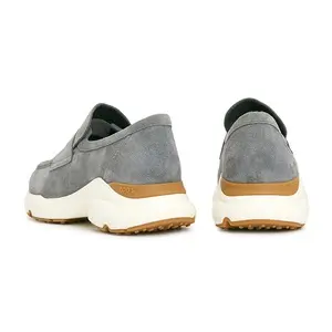TOD'S Round Toe Slip-on Loafers