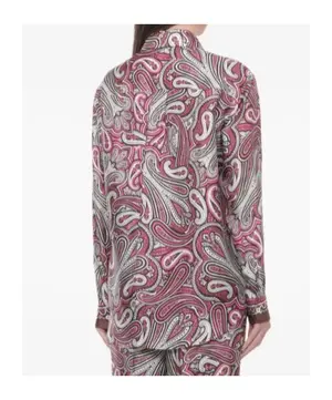 P.a.r.o.s.h Paisley Pattern Silk Shirt - Multicolor
