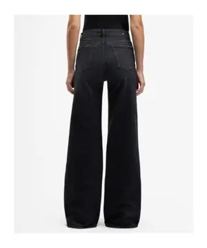 7 For All Mankind Lotta Straight-leg Jeans - Black