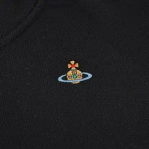 VIVIENNE WESTWOOD Leo Striped Drawstring Hoodie - Black