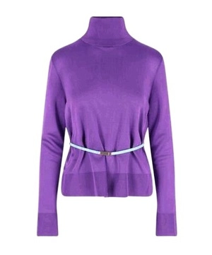 Gucci Crêpe Turtleneck Jumper With Detachable Belt