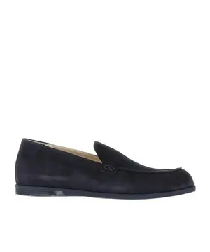 Emporio Armani Embossed-logo Loafers