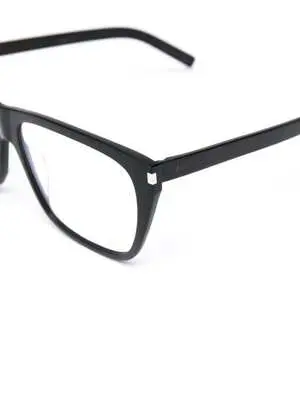 Saint Laurent Square Frame Eyeglasses - Blue