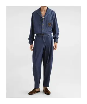 Dolce & Gabbana Pleated Jeans