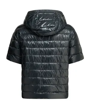 Herno Zip-up Drawstring Quilted Reversible Jacket