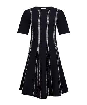 Liu Jo Vertical-line A-line Mini Dress