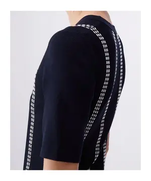 Liu Jo Vertical-line A-line Mini Dress