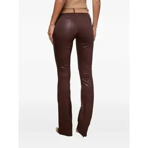 L'Agence Selma Coated Flared Jeans