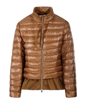 Herno Ruffled Puffer Coat