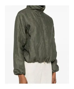 Herno High-neck Zip-up Jacket - Black