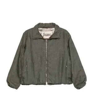 Herno High-neck Zip-up Jacket - Black