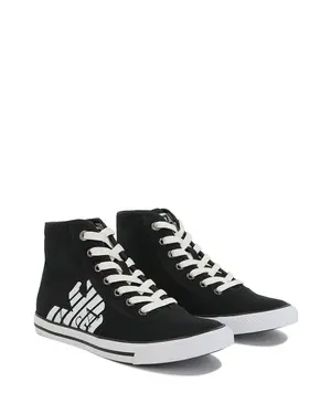 EA7 High-top Logo Casual Sneakers