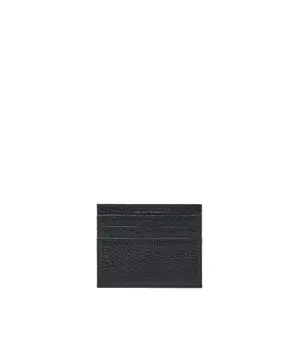 Emporio Armani Logo Engraved Belt And Cardholder Set