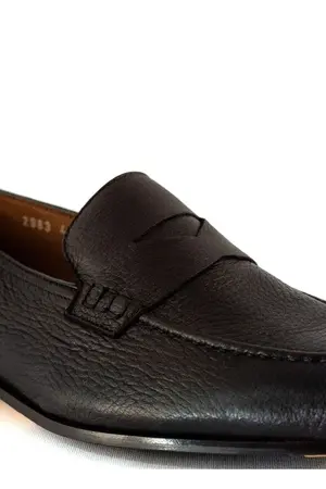 DOUCAL'S Slip-on Penny Loafers